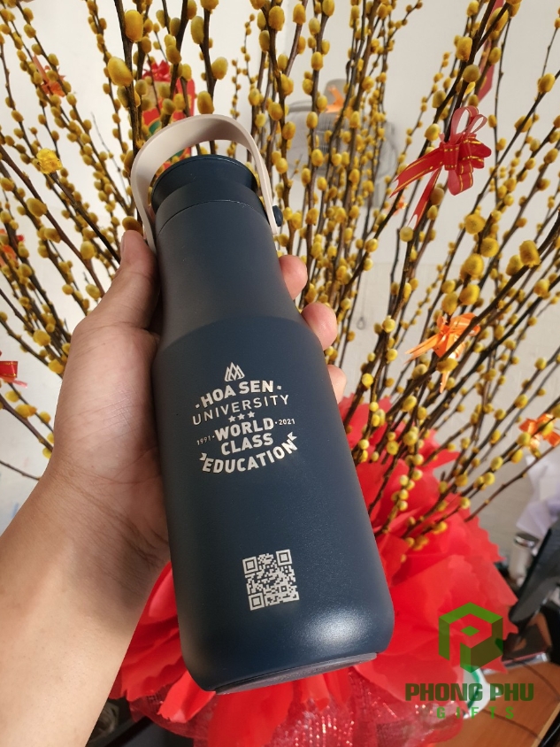 BGN 024 - Bình giữ nhiệt Lock&Lock Metro Double LHC4202 in khắc logo ...